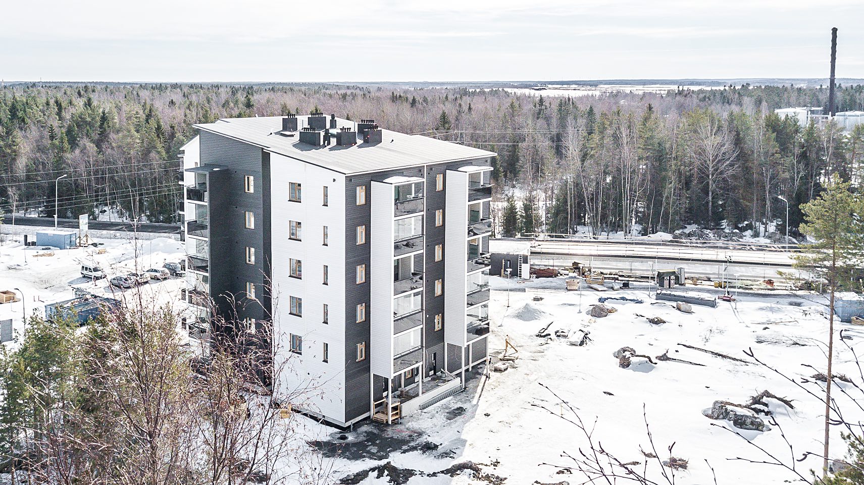 Vaasan ensimmäinen puukerrostalo valmistui - Puutalot asukkaiden ...