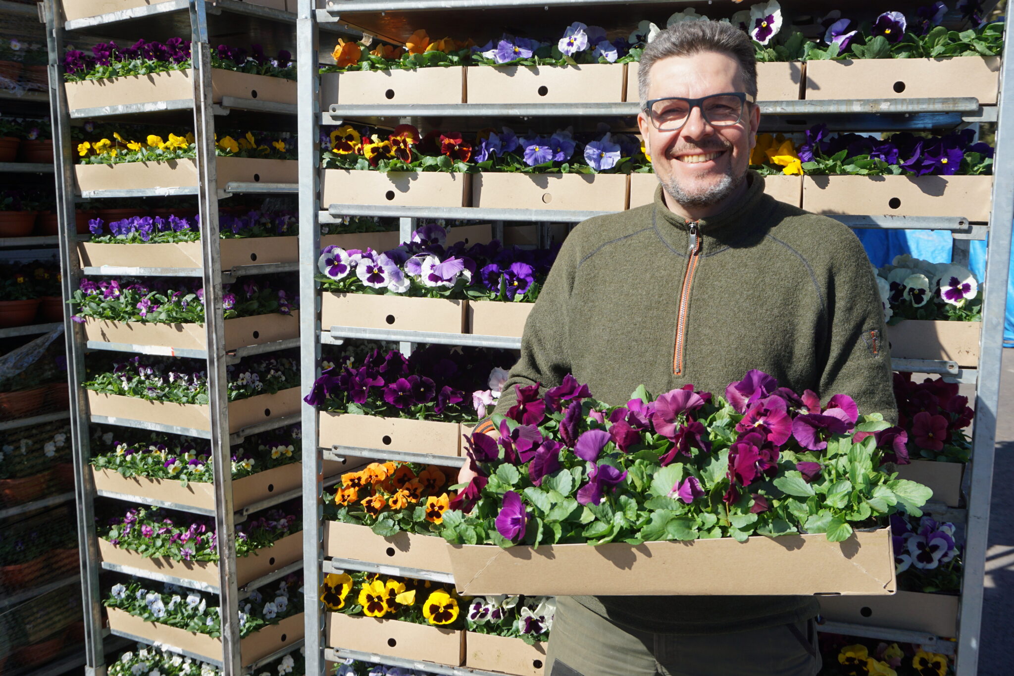Blomtorget blommar upp – Trädgårdsaffären i Liselund växer fram som ett ...