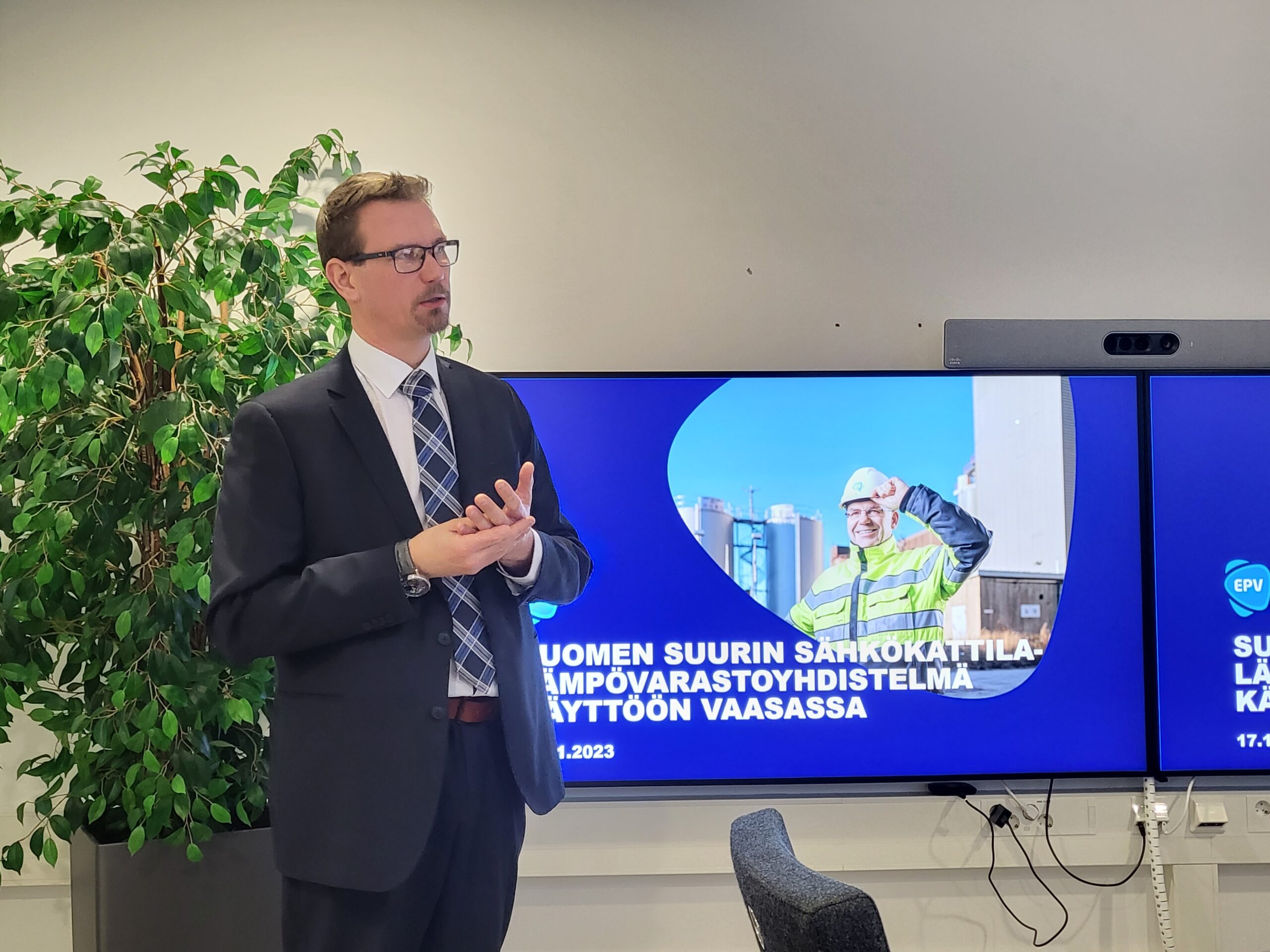 Vasa har fått Finlands största kombinerade elpanna-värmelager ...