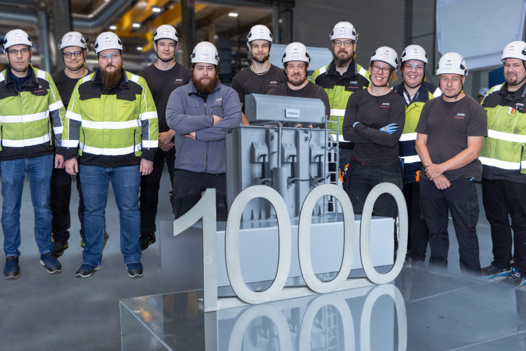 Hitachi Energys fabrik i Vasa passerar milstolpe - 1000 WindSTAR ...